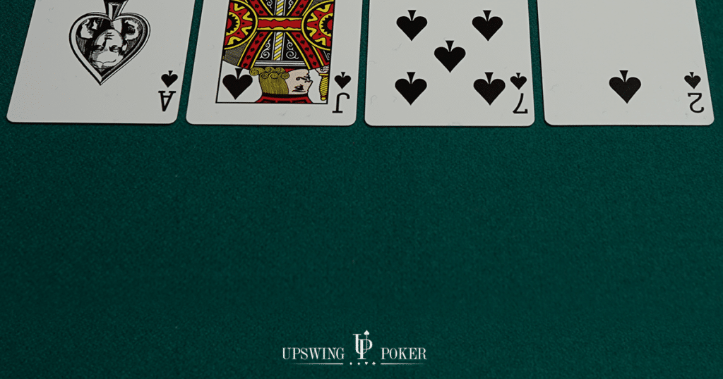 Online Poker Legend Shares Secrets for Four Flush Boards - Upswing Poker