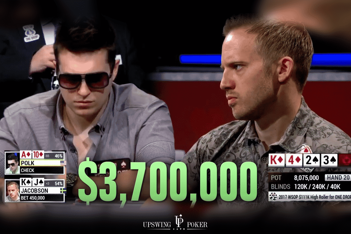 Doug Polk vs Martin Jacobson with 3.7 Million at Stake - Upswing Poker