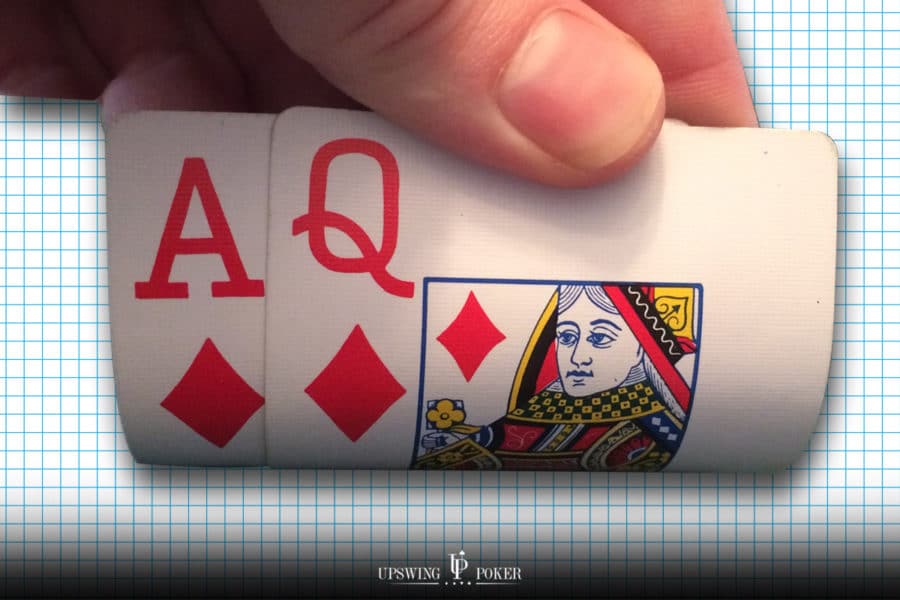 How to Play Ace-Queen Suited in Cash Games - Upswing Poker