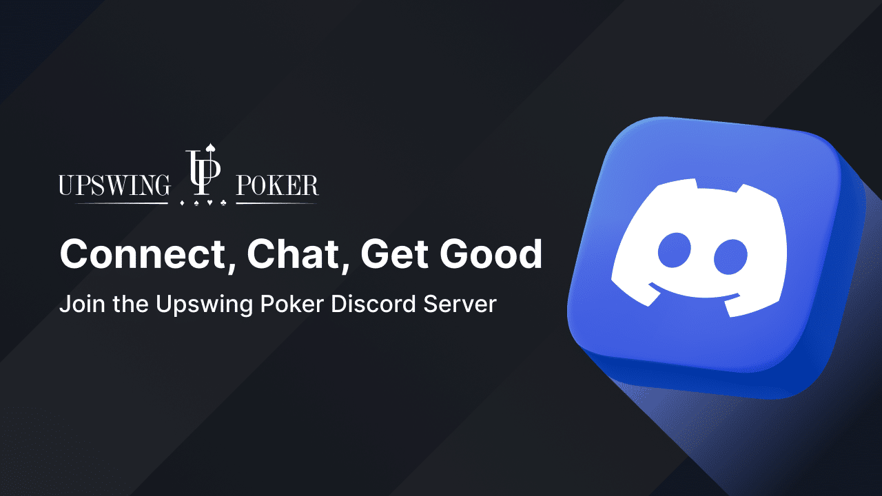 Join Our Community - Poker Strategy Discord - Upswing Poker