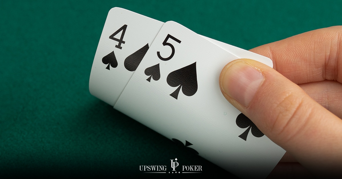 How to Play Five-Four Suited In Cash Games - Upswing Poker